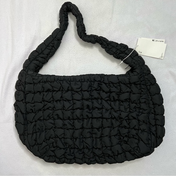 COS | Bags | Cos Oversized Quilted Bag Black | Poshmark